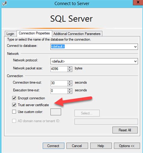 sql server login error the certificate chain was issued by an