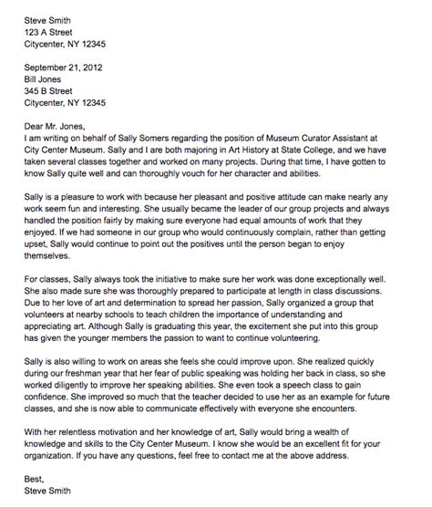 Simple Guide Professional Reference Letter With Samples