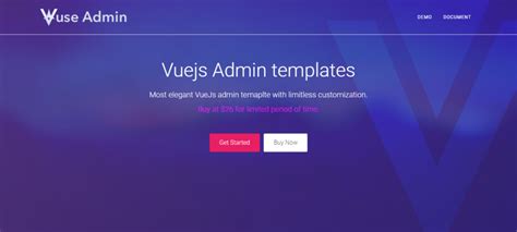 top and popular vuejs admin templates vue js admin templates