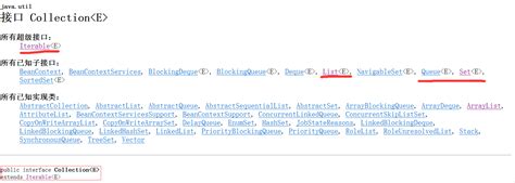 java base collection overview of list set map and usage