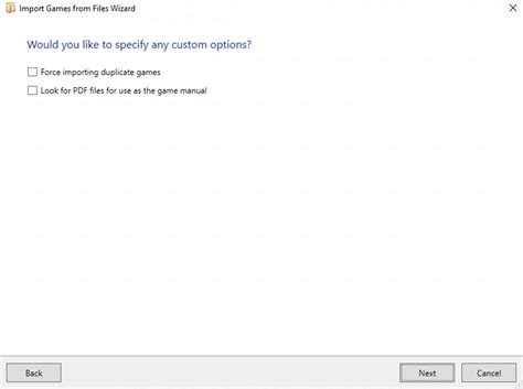 using folder names when importing roms troubleshooting launchbox