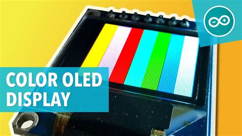 ssd1331 color oled display 96x64 pixels arduino tutorial 25 youtube