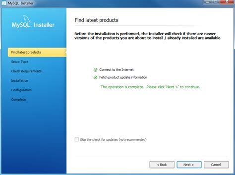 install mysql on windows using mysql installer