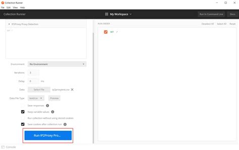 using postman to call ip2proxy proxy detection api