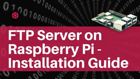 how to install ftp server on raspberry pi setup on raspbian youtube