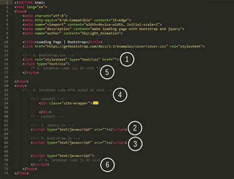 cara membuat halaman loading preload pada website dengan html css