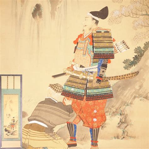 【やや傷や汚れあり】【真作】【蘇山】[紫雲] 13860 掛軸 日本画 甲冑観瀑図 絹本 人物図 在銘の落札情報詳細 ヤフオク落札価格検索