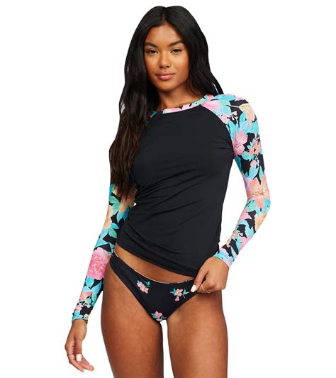 Billabong Womens Tropic Time Long Sleeve Rashguard At