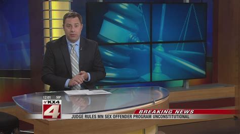 Judge Rules Mn Sex Offender Program Unconstitutional Youtube