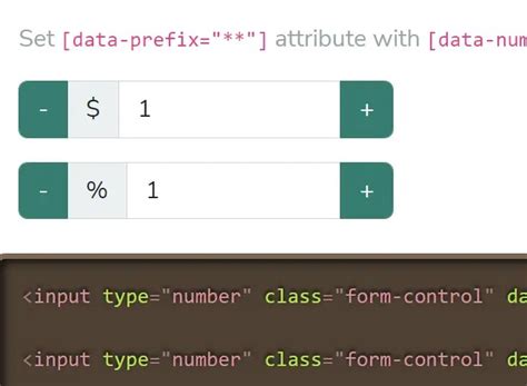 easy input spinner for number input input numspin css script
