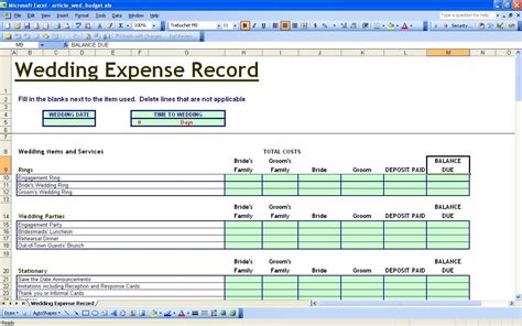costing spreadsheet template —
