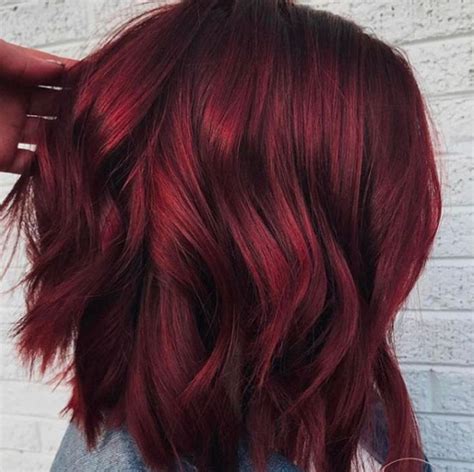 Colore Capelli 2018 Il Rosso Vin Brulé è La Tendenza Più Cool Dell