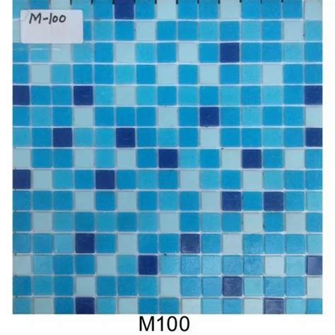 Blue Glass Mosaic Swimming Pool Gloss Tiles Rs 50 Square Feet Mosaico