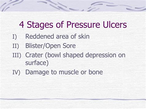 Ppt Pressure Ulcers Bed Sores Powerpoint Presentation Free
