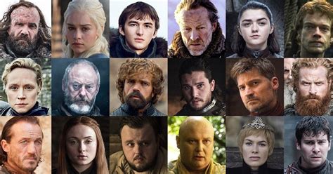 do you really know the names of all the game of thrones characters