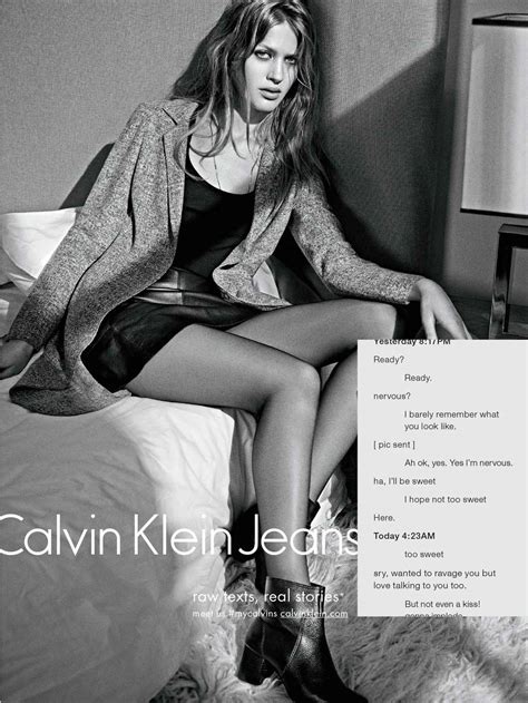 New Calvin Klein Jeans Ad Campaign Inspired By Sexting