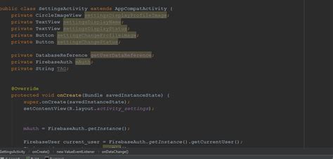 java unable to retrieve data firebase database stack overflow