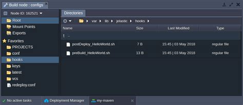 maven build node configuration jelastic dev docs