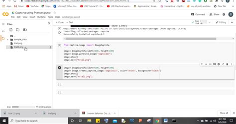how to generate captcha using python coding h2s media