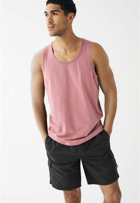 Next Cut Off Standard Débardeur Pink Rose Zalando Fr