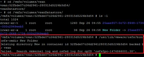vmware vsan error occured while deleting a folder techcrumble