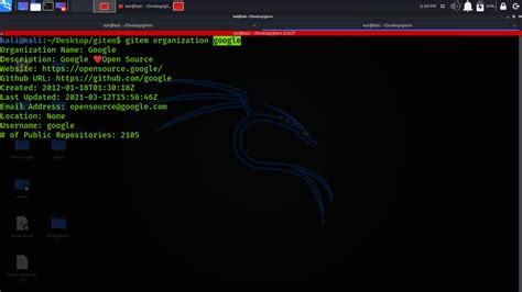 gitem github organization reconnaissance tool