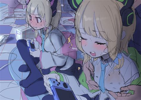 dorontabi midori blue archive momoi blue archive blue archive