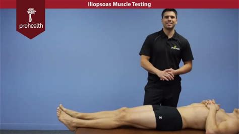 Iliopsoas Muscle Test Palp Dr Vizniak Muscle Manual Youtube