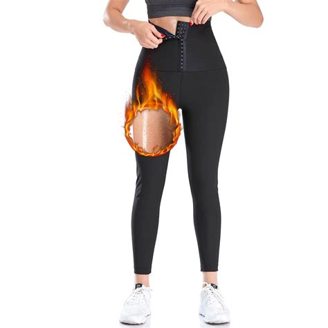 Shaperin Women Sauna Leggings Sweat Pants High Waist Slimming Hot