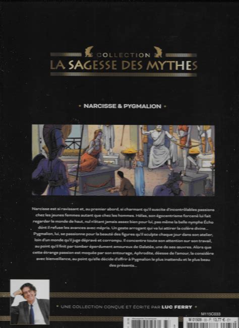 La Sagesse Des Mythes La Collection Hachette 26 Narcisse And Pygmalion