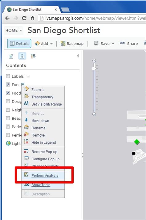 perform gis analysis in the cloud with arcgis online