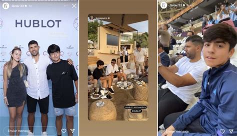 Las Fotos De Sofía Calzetti Junto A Kun Agüero Y Benjamín En Qatar Caras