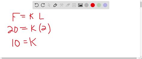 ⏩solved Solve Each Problem The Force Required To Compress A Spring