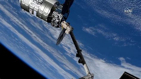 Cygnus Cargo Ship Arrives At International Space Station With Its