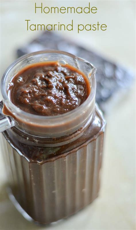 Tamarind Paste Recipe Homemade Tamarind Paste