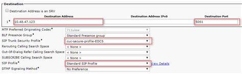 configuration example for secure sip integration between cucm and cuc