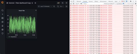 websocket connection failed error in browser console not behind proxy