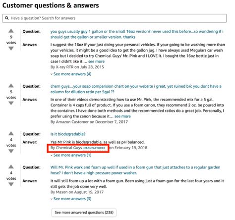 how to answer amazon customer questions
