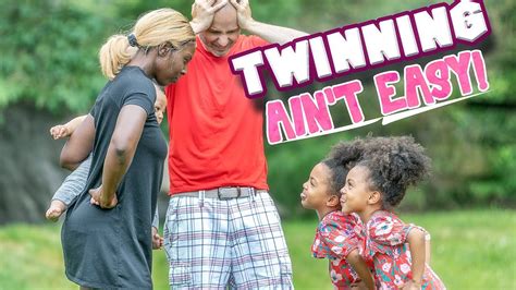 Raising Twins Is Hard Work Youtube