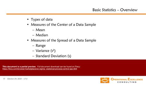 Six Sigma Statistical Process Control Spc Slide Powerpoint Hot Sex