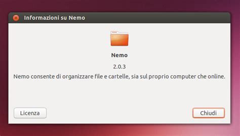 nemo file manager disponibile per ubuntu senza le dipendenze di