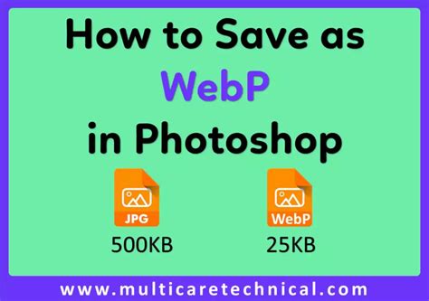 how to save as webp in photoshop using a plugin