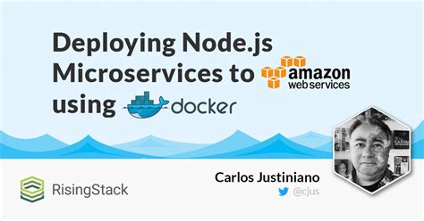 deploying node js microservices to aws using docker