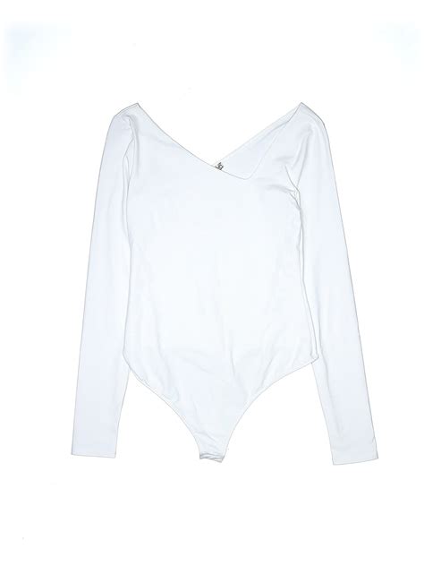 Intimately By Free People Solid White Bodysuit Size S 60 Off Thredup