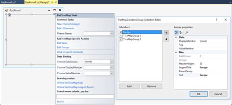 design time winforms treemap control telerik ui for winforms