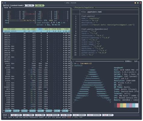 modern cli stack all rust r rust