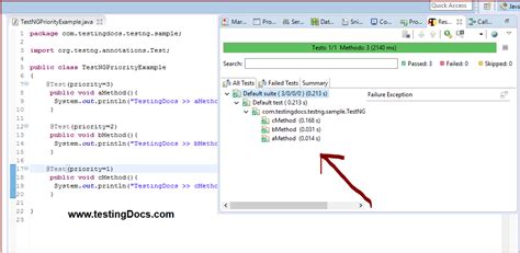 testng test priority testingdocs