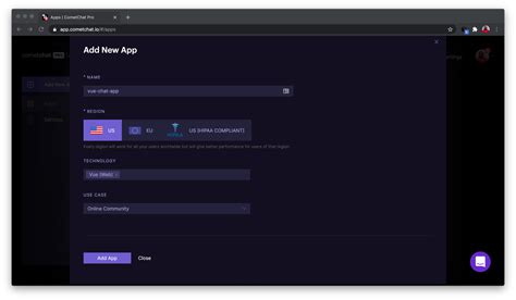create a chat app with vue js