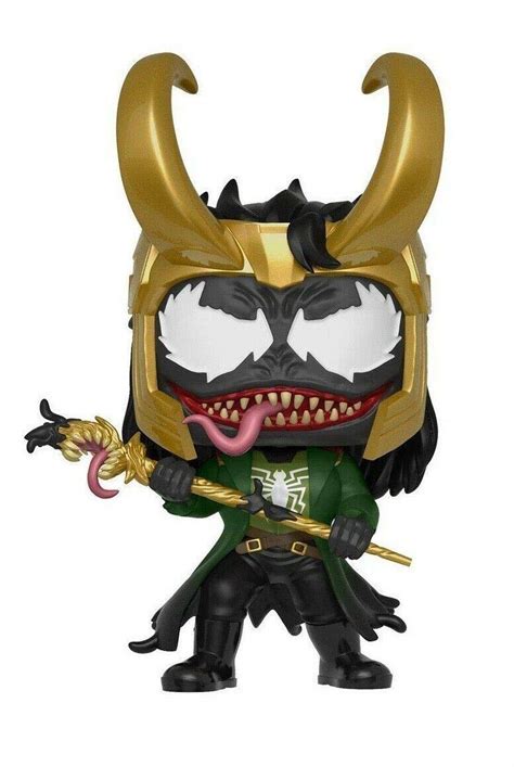 Buy Funko Pop Marvel Venom Venomized Loki Collectible Figure