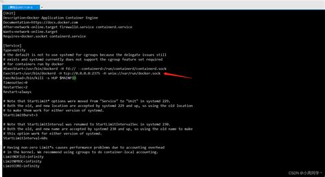 docker开启远程访问 centos系统 execstart usr bin dockerd h fd h tcp 0 0